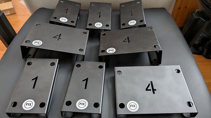 FIX FP Pedal Risers (8 pieces) | Reverb
