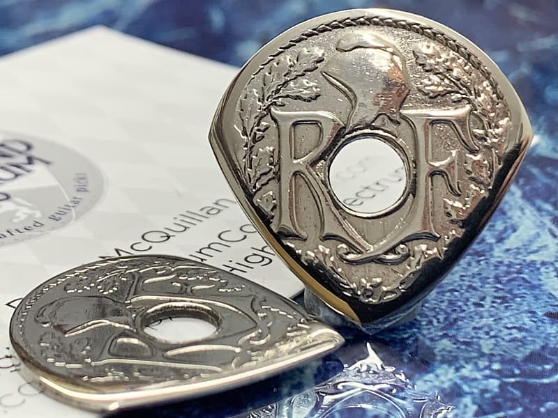 The Highland Plectrum Co. One (1) 1930 French 25 Centimes | Reverb