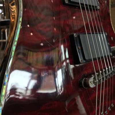 Schecter MIK Hellraiser C-1 Solid Body 2008 Quilted Black | Reverb