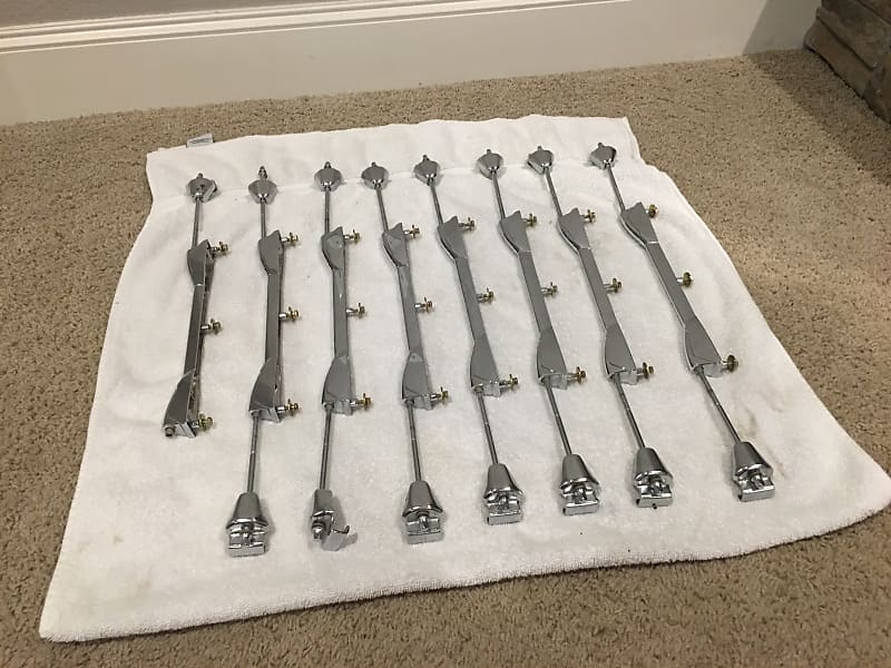 Lot of Yamaha Stage Custom Bass Drum Lugs + Tension Rods + | Reverb