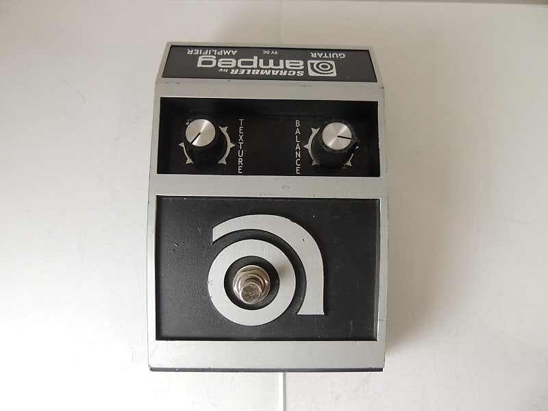 Ampeg Scrambler Octave Fuzz RI Effects Pedal Free US Ship | Reverb