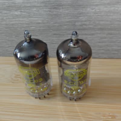Perfect super rare 1963 MULLARD ecc83 12AX7 matched pair | Reverb