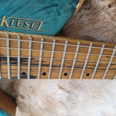 Kiesel Zeus 6 Loaded! - Blue to Aqua Candy Fade | Reverb