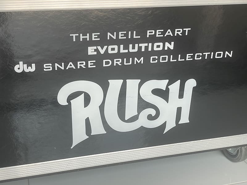 DW Neil Peart Rush Evolution Snare Drum Collection Featuring | Reverb