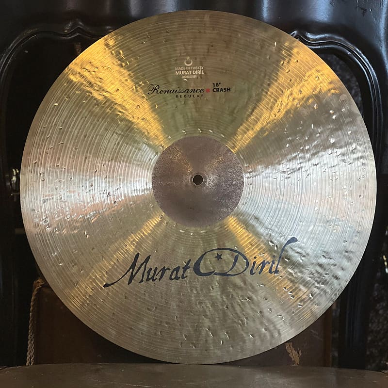 USED Murat Diril 18" Renaissance Crash Cymbal - 1578g | Reverb