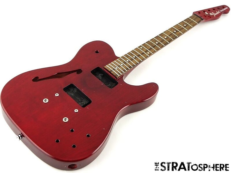 Fender JA-90 Jim Adkins Thinline Tele BODY+NECK Telecaster | Reverb