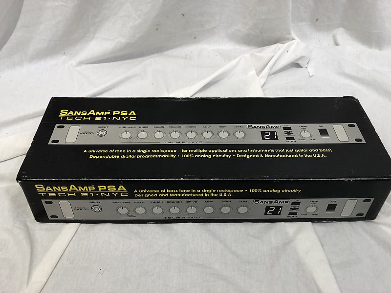Tech 21 SansAmp PSA 1.1 Guitar Preamp | Reverb