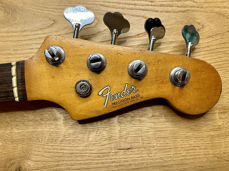 Fender PRECISION BASS NECK 1966 - restoration project - | Reverb UK