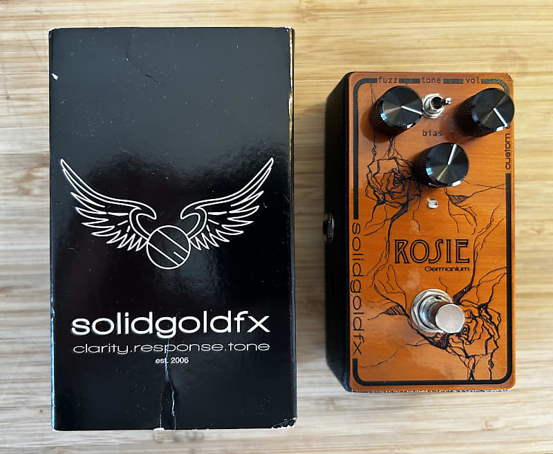 SolidGoldFX Rosie Germanium Copper Custom Shop | Reverb