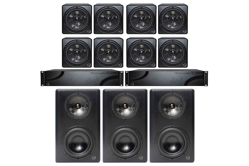 Ex Machina Titan Atmos Studio Monitor Package I | Reverb