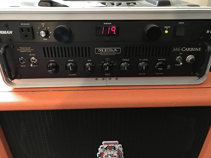 Mesa Boogie M6 Carbine Rackmount Bass Head | Reverb