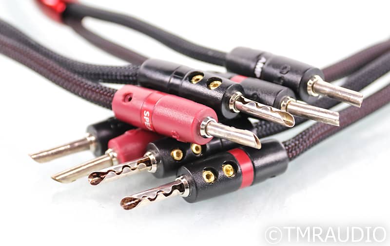 AudioQuest CV-8 Speaker Cables; 8ft Pair; CV8; 72v DBS | Reverb