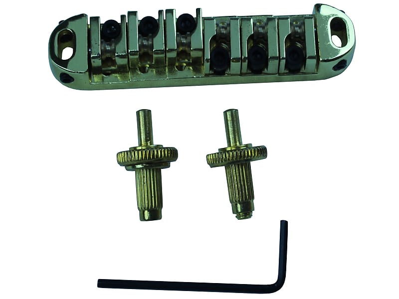 Roller tune-o-matic replacement bridges - Gold | Reverb UK