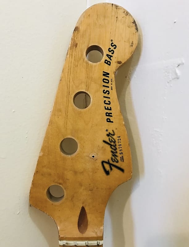 Fender Precision Bass Neck 1970 - 1983 | Reverb