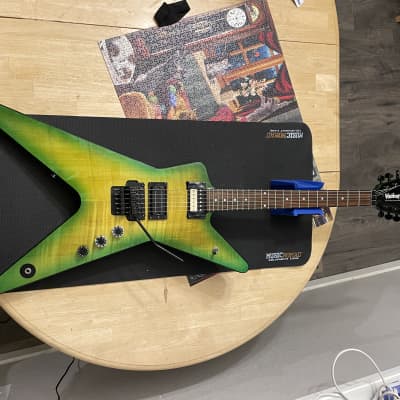 Washburn Dime Dimebag 333 - Slime Green w/Hardcase | Reverb