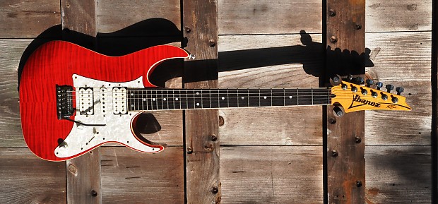Ibanez RT 650 GFR 1993 Trans Red Flametop | Reverb