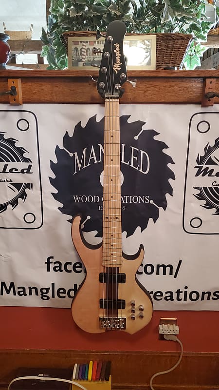 Mangled Custom Guitars THE BRUCE 2021 Natural | Reverb