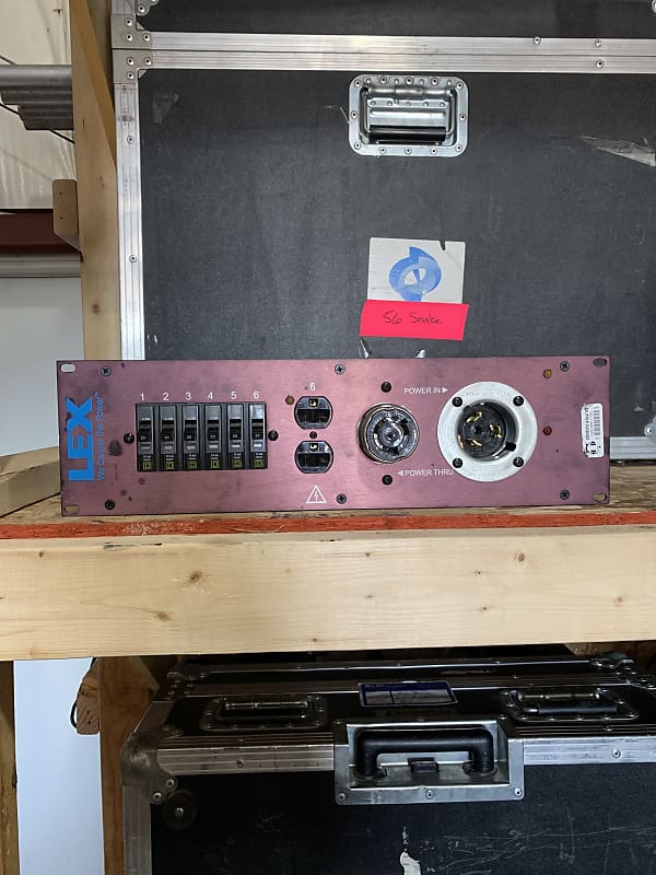 Lex PRM3KN-9CC Power Distro 50 Amp California-style locking | Reverb