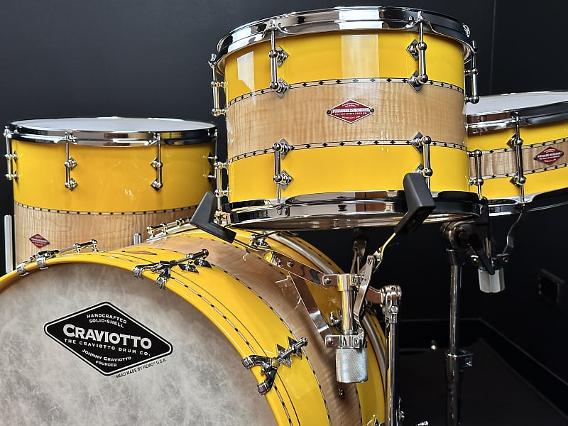 Craviotto 22/13/16/5.5x14" Private Reserve Solid Maple Drum | Reverb