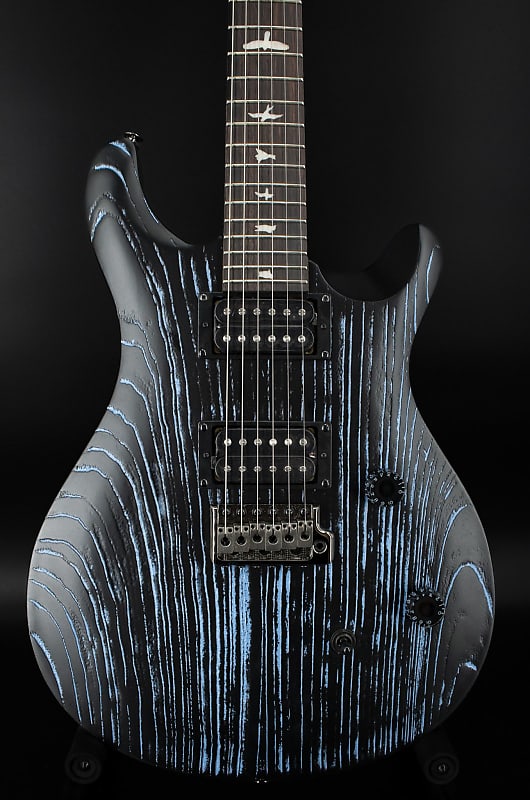 PRS SE Swamp Ash CE 24 — "Sandblasted" Blue Limited Edition | Reverb