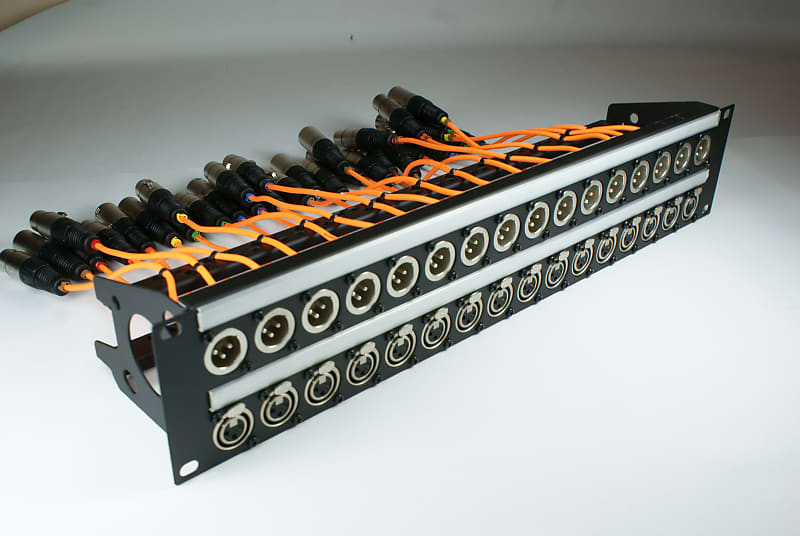 Neutrik XLR 2U Panel Patchbay | Reverb