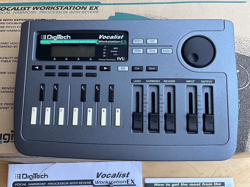 DigiTech Vocalist Workstation EX 1990’s | Reverb