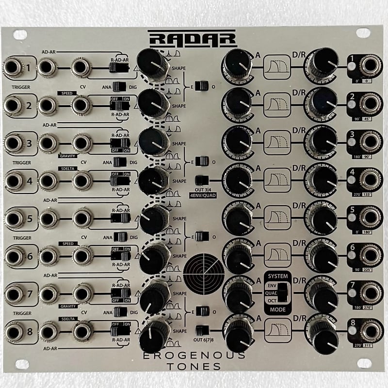 Erogenous Tones RADAR 8 Channel AD Envelope Module | Reverb