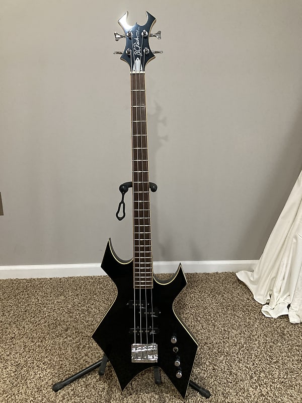 B.C. Rich Warlock Platinum Supreme 2000 - Black | Reverb