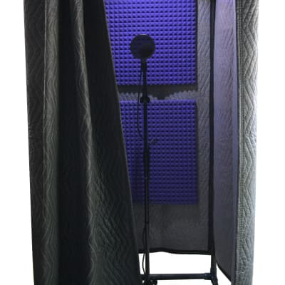 Pro Studio Vocal Recording Booth Kit with Acoustic Foam | Reverb