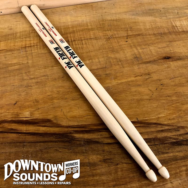 Vic Firth 5B American Classic Sticks - Hickory (pair) | Reverb