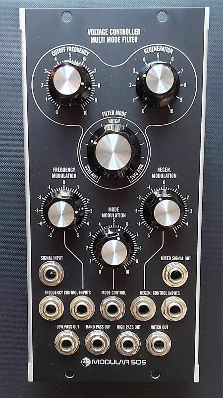 Moon Modular M-505 Multimode Filter 2016 - Black | Reverb