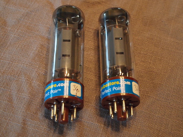 Svetlana Winged C EL 34 matched pair | Reverb