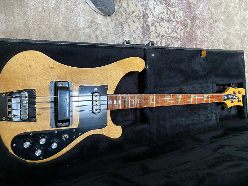 Rickenbacker4001-3S 4003 4/86 - Natural,Black | Reverb