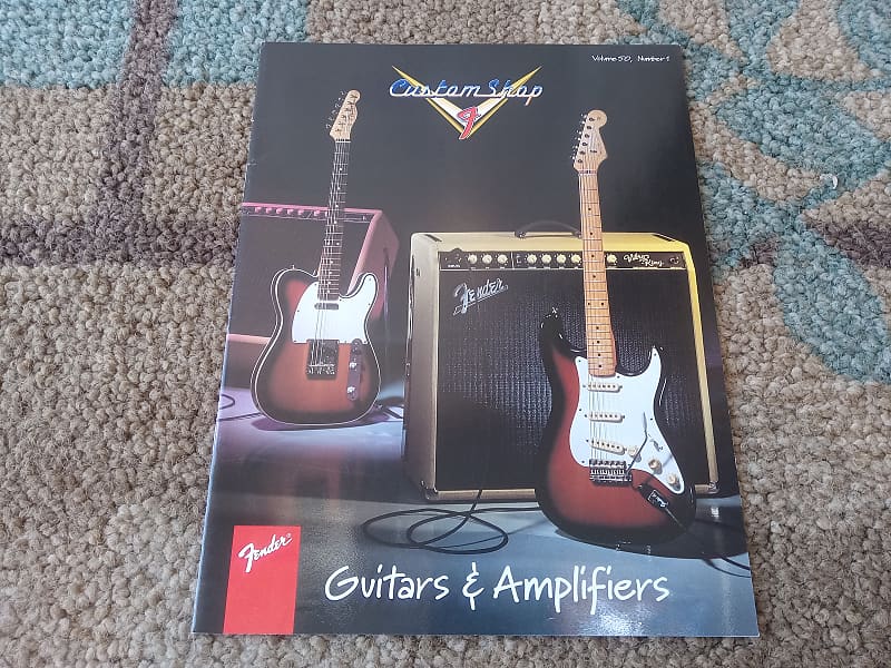 Vintage 1996 Fender Custom Shop Guitar & Amplifier Catalog! | Reverb