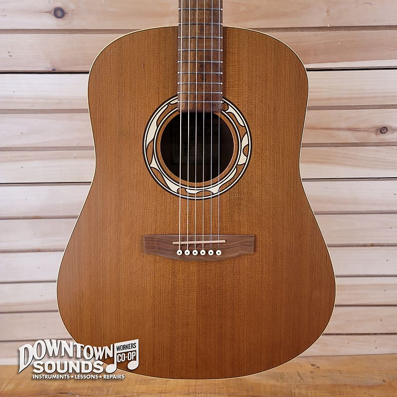 Art & Lutherie "Cedar" Dreadnought Acoustic Guitar | Reverb
