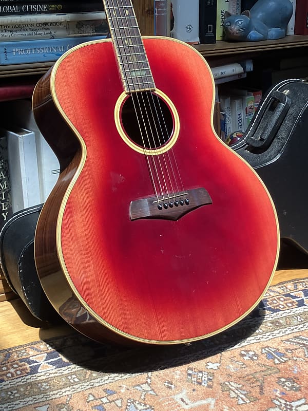 Vintage 1982 Daion The 82 jumbo acoustic guitar w/ K&K pickup | Reverb
