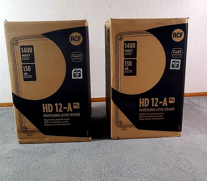 RCF HD12-A MK5 12-Inch 1400W Powered Speaker -Manufacture | Reverb