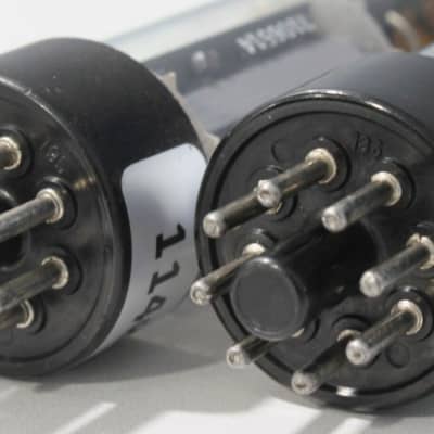 1MP EL34 6CA7 Telefunken Power Tubes "O" Getter Made in | Reverb