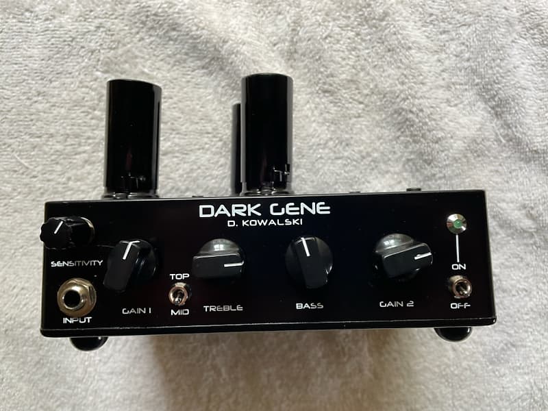 D. Kowalski Dark Gene Mini Amplifier Head Green 2023 - Gloss | Reverb