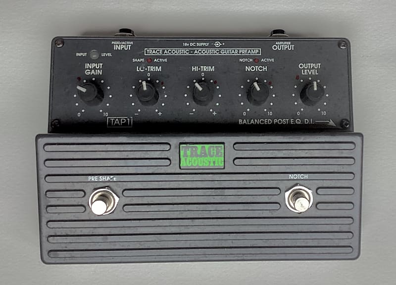 Trace Elliot TAP-1 Acoustic PreAmp, DI - Black | Reverb