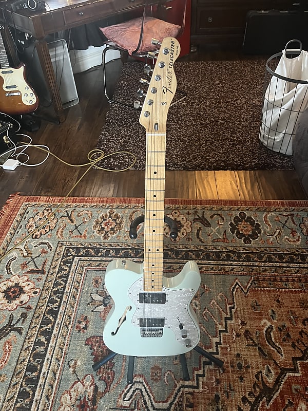 Fender Telecaster Thinline '72 Tele Faded Sonic Blue | Reverb