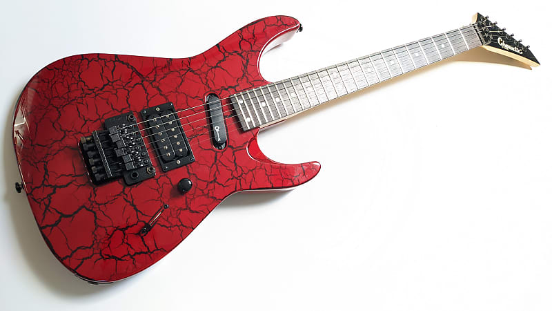 Charvel Charvette 170 1988 - Red Crackle | Reverb Australia