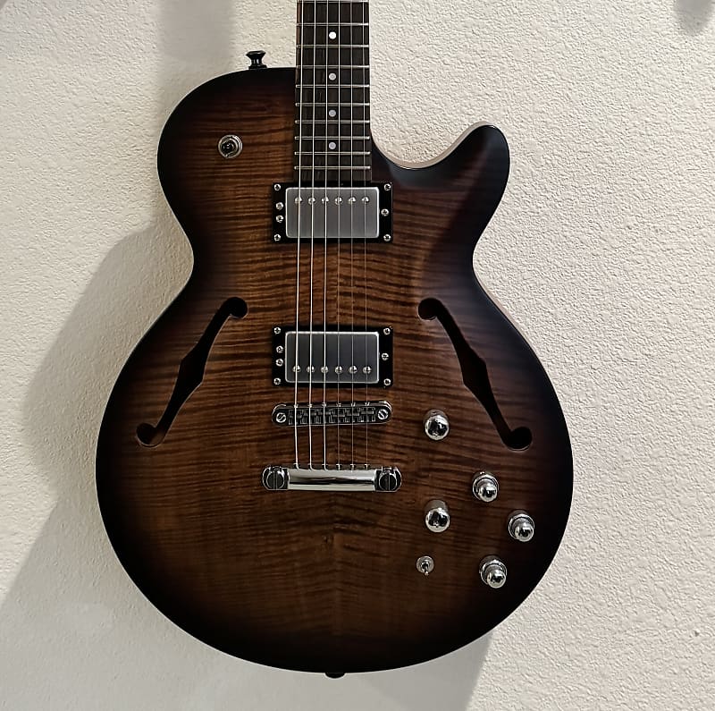 Kiesel SH575 Electric, Acoustic, MIDI-Flamed Maple Top, Deep | Reverb