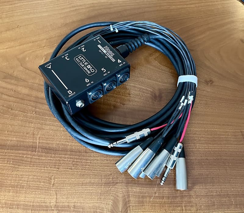 Hosa Little Bro' 6x2 Sub Snake - 19 foot | Reverb