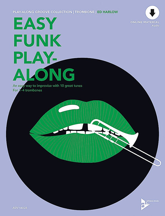 Ed Harlow - Easy Funk Play-Along Book w/CD - Trombone | Reverb