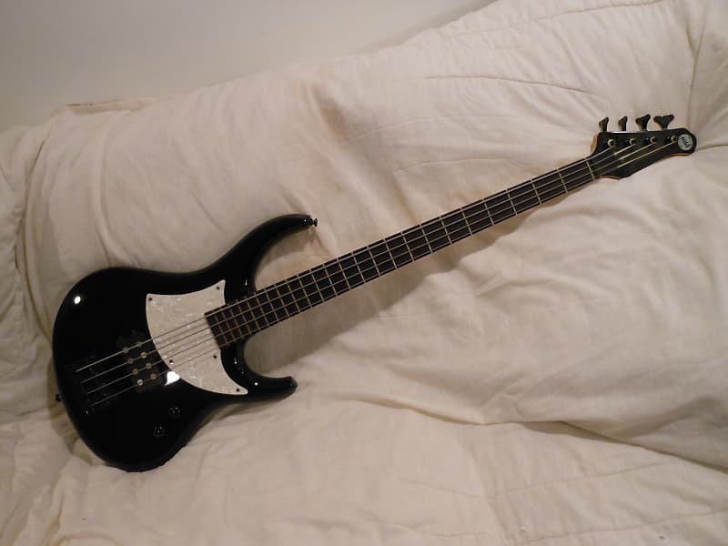 MTD Kingston Artist 4-String Bass Guitar 2002 - Gloss Black | Reverb