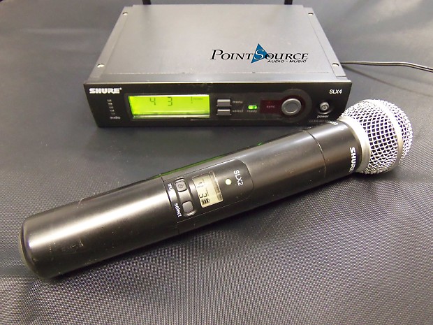 Shure SLX4 L4 (638 : 662) with SM58 Mic | Reverb