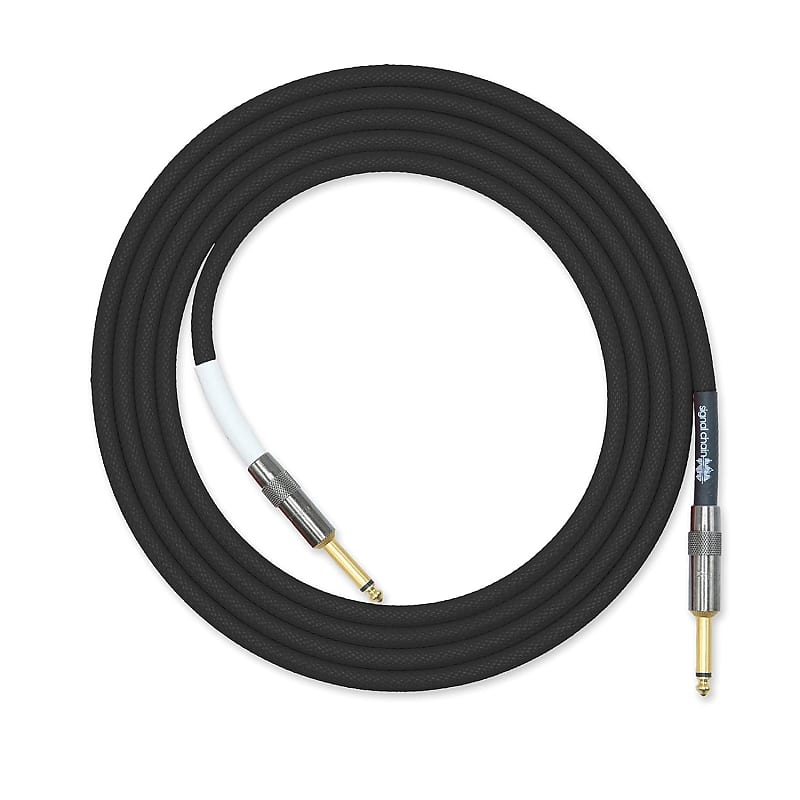 The Braided Instrument Cable, 10Ft, Black - Pro Audio Guitar | Reverb