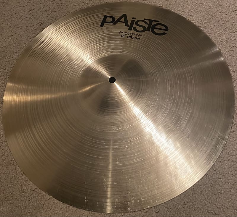 Paiste 18" Prototype T20 Crash - 1823g | Reverb