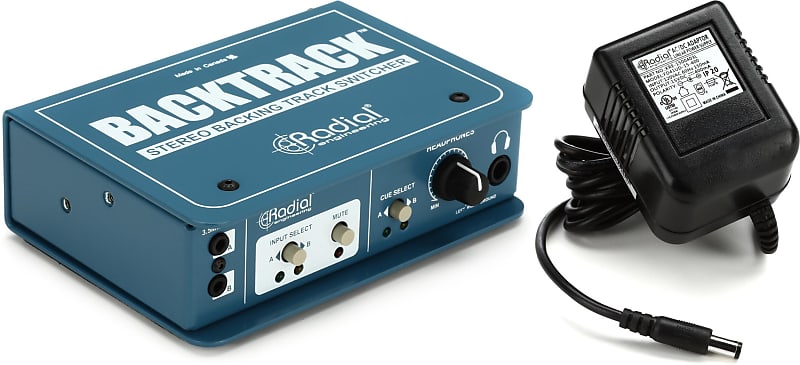 Radial BackTrack 2-ch Active Direct Box and Audio Switcher | Reverb